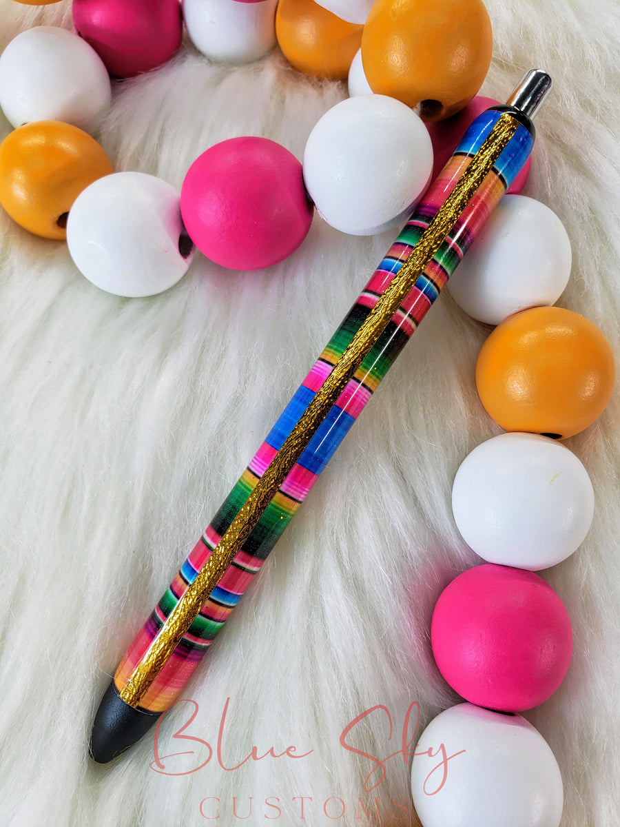 Serape Pen – Blue Sky Customs